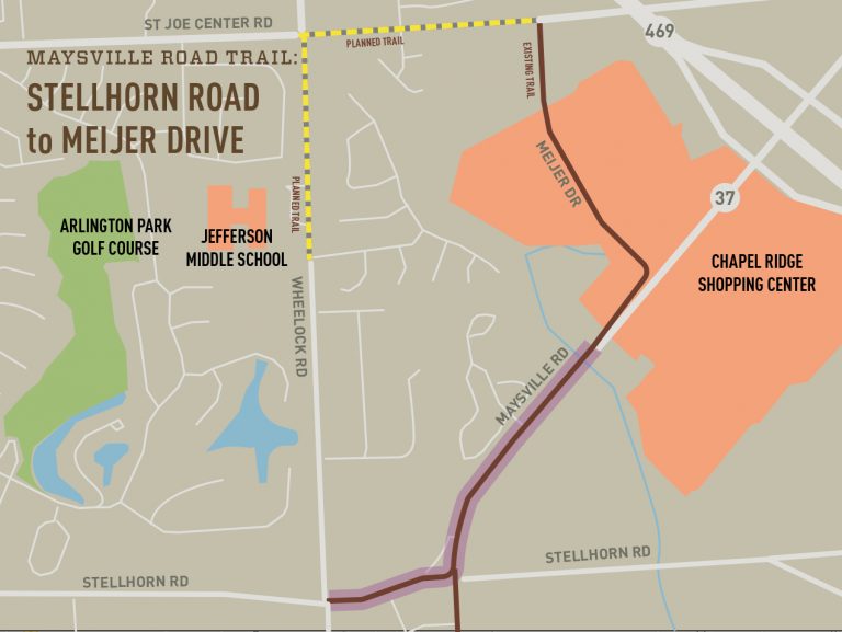 Completed Trail Projects - Fort Wayne Trails